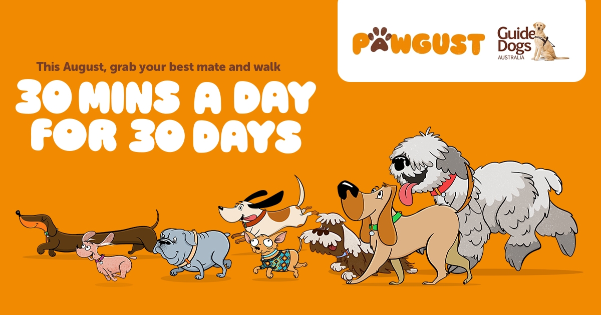 PAWGUST | Guide Dogs Australia