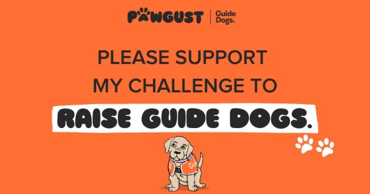 PAWGUST | Guide Dogs Australia